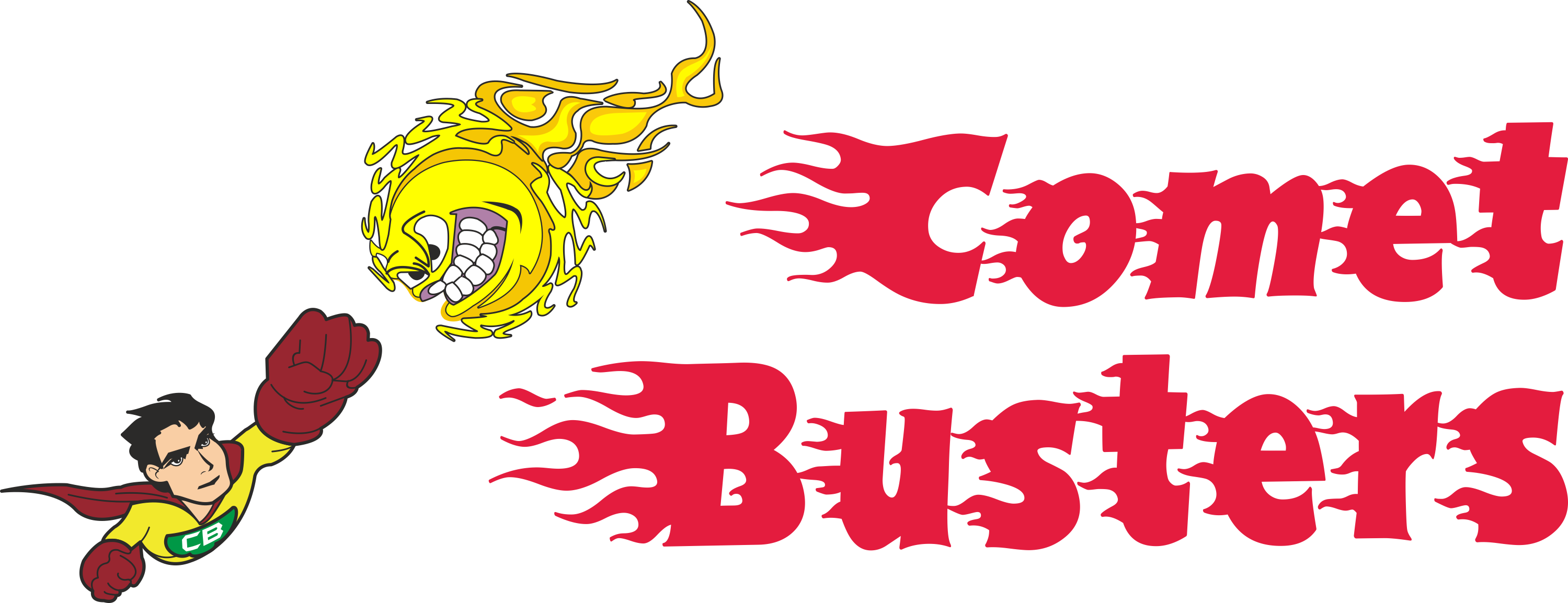 Comet Busters Temporary Maa Tattoo Sticker