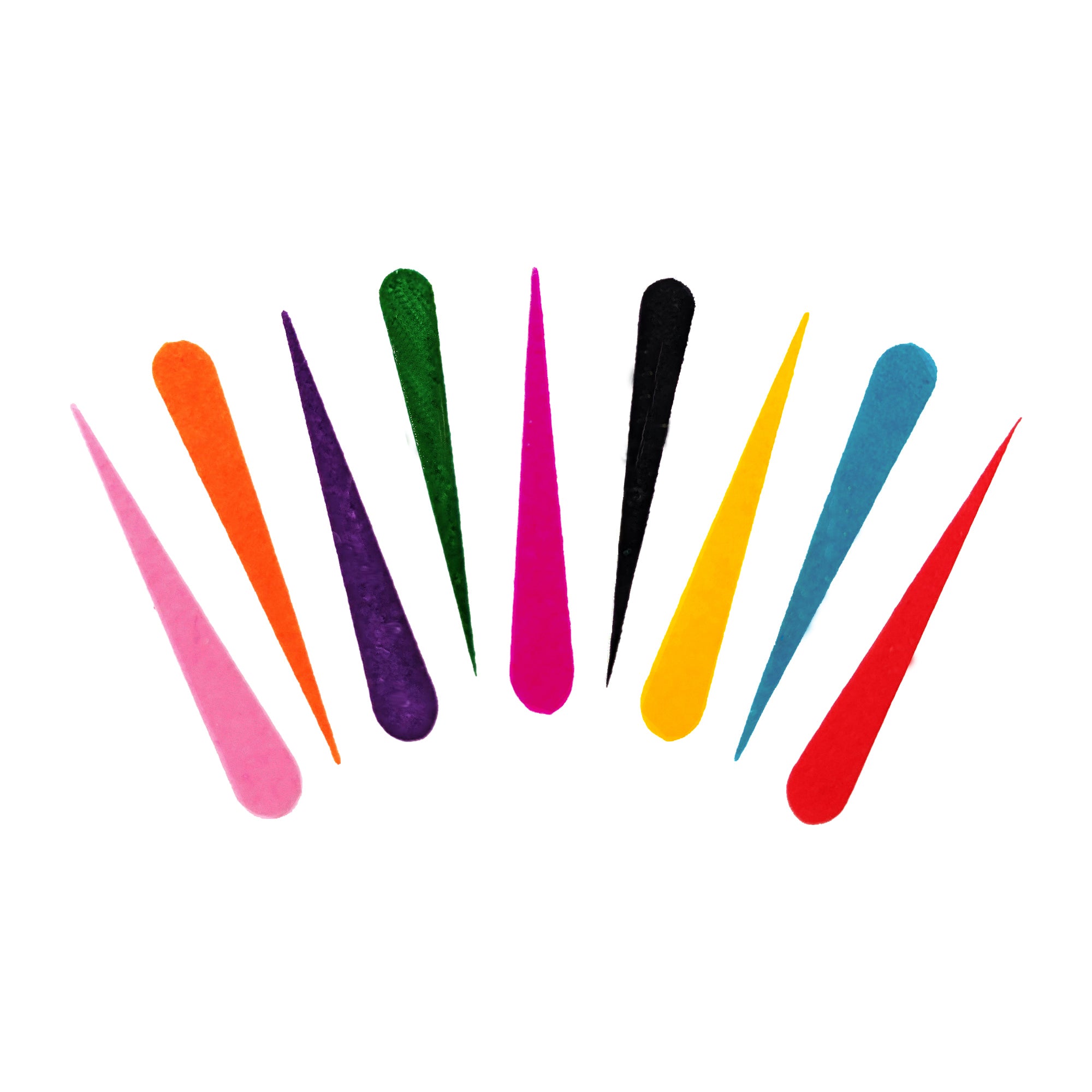 Comet Busters Beautiful Handcrafted Multicolor Velvet Tilak Bindis (30