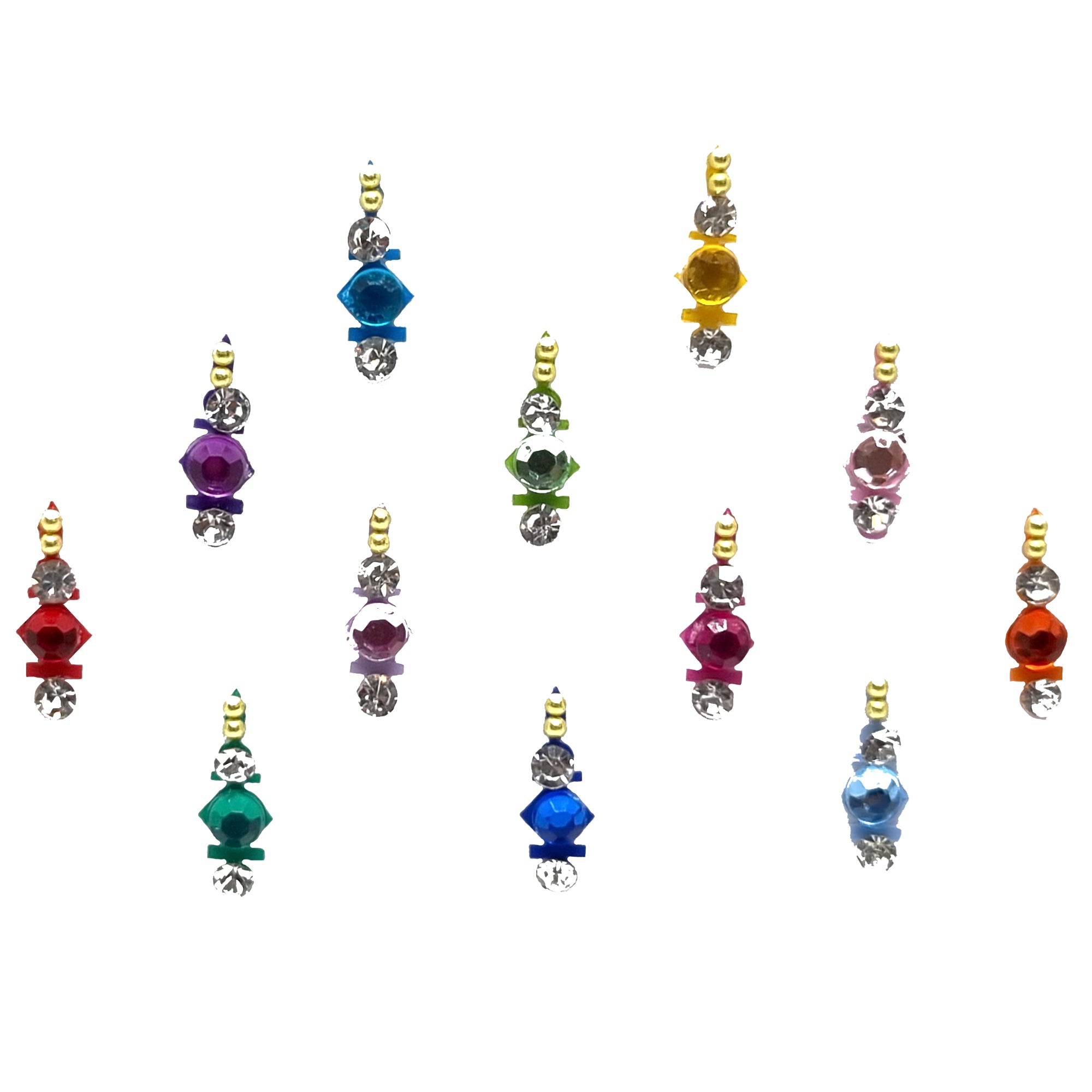 Comet Busters Beautiful Handcrafted Multicolor Bindis (BIN1842)